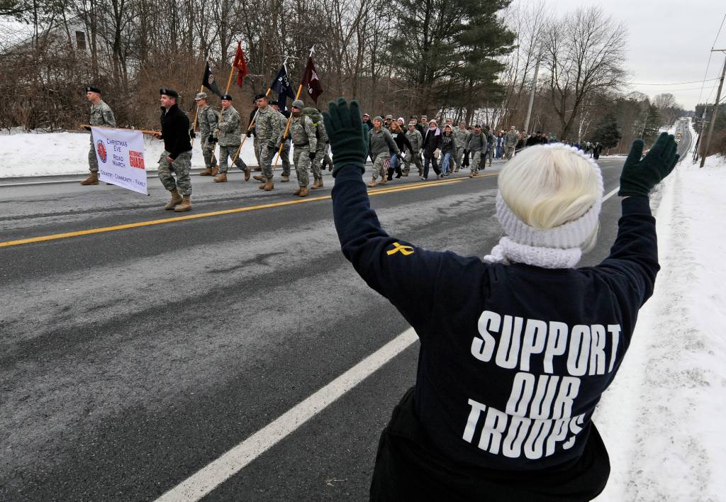 In photos: Christmas Eve Road March