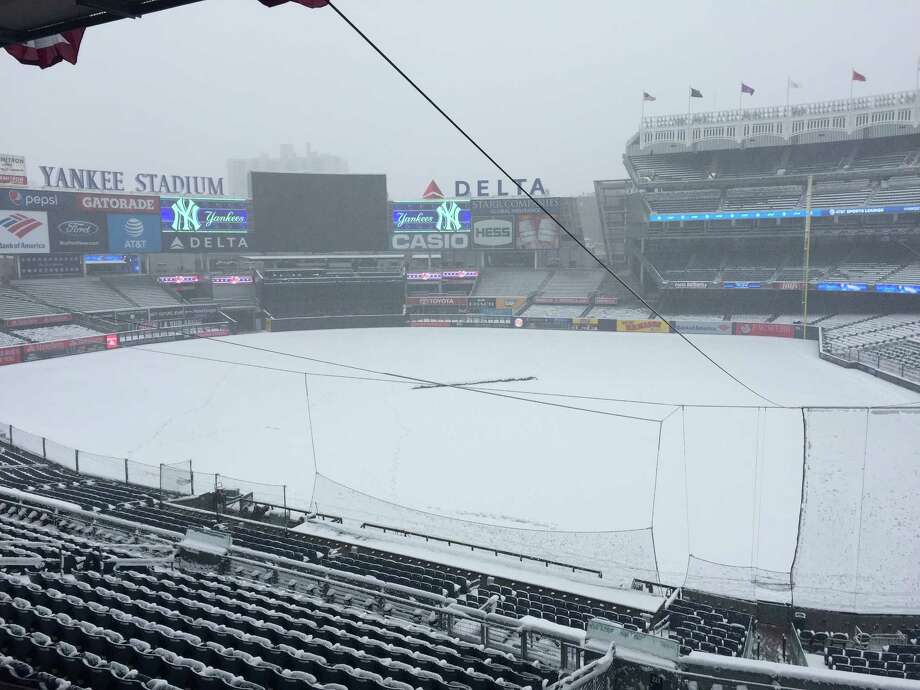 Snow cancels Yankees home opener - Times Union
