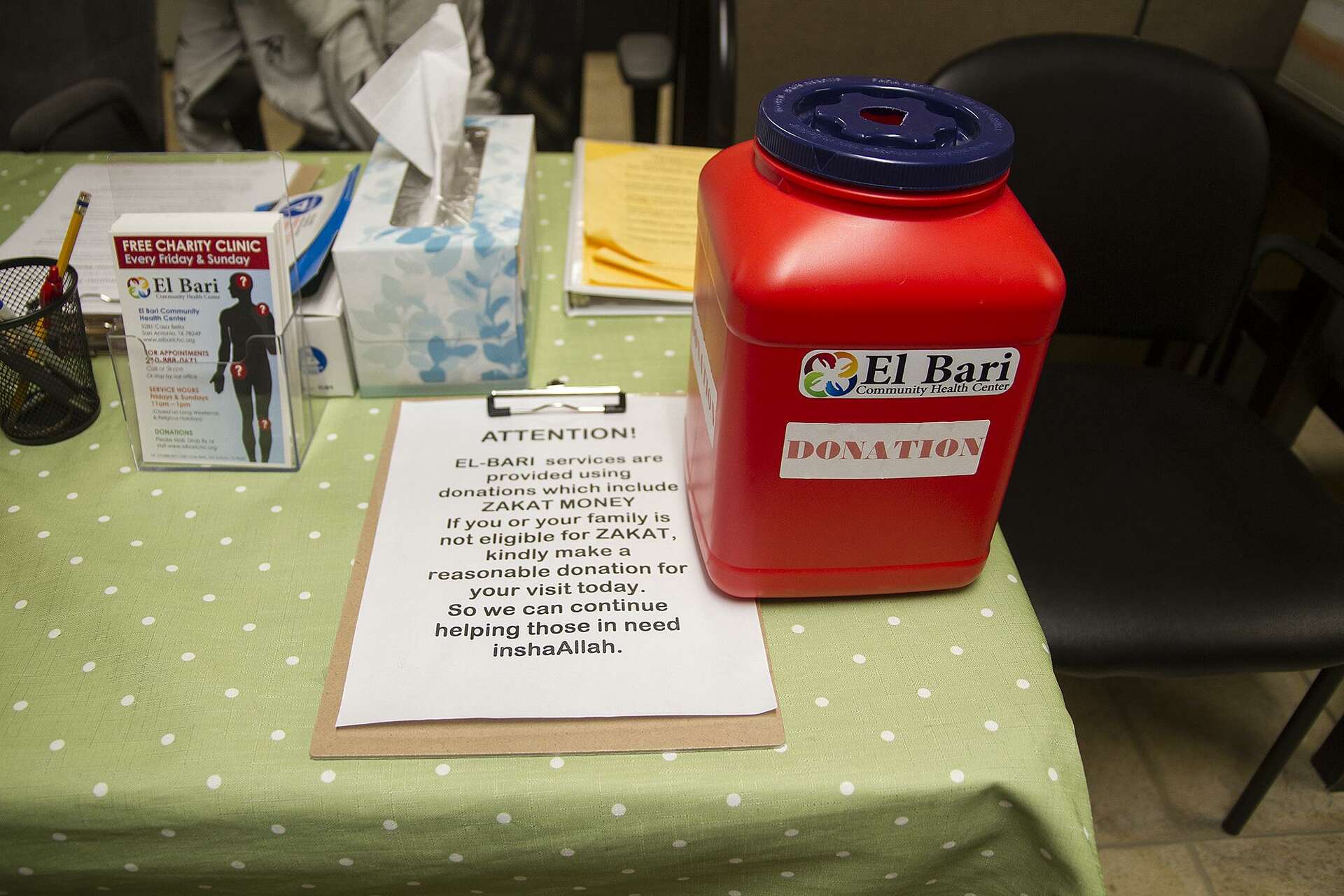 Free San Antonio Muslim clinic treats the uninsured to honor god