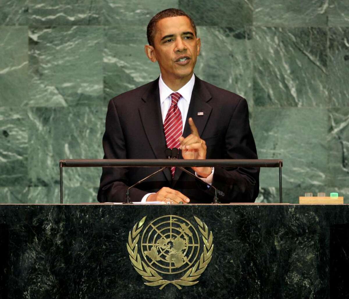 In photos: Obama's Nobel Prize