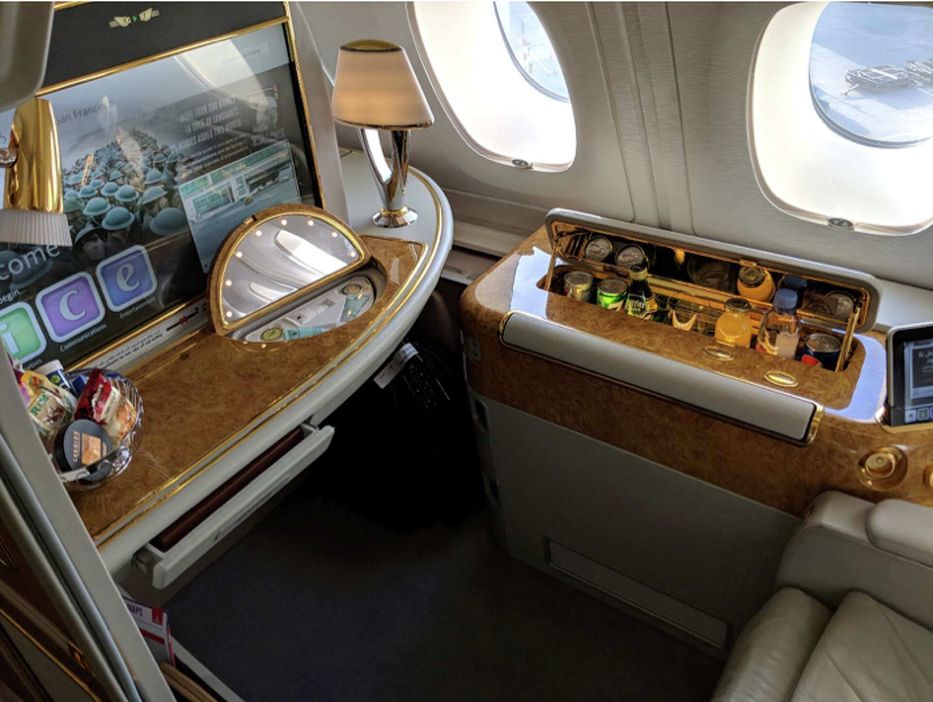 Review: Emirates first class from Dubai to SFO on an A380