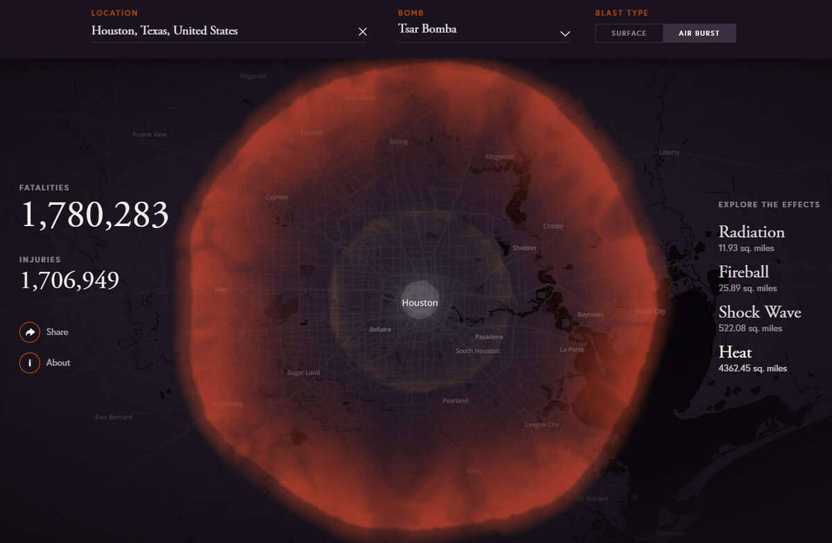 What would happen if the world's most powerful nuclear bomb exploded ...