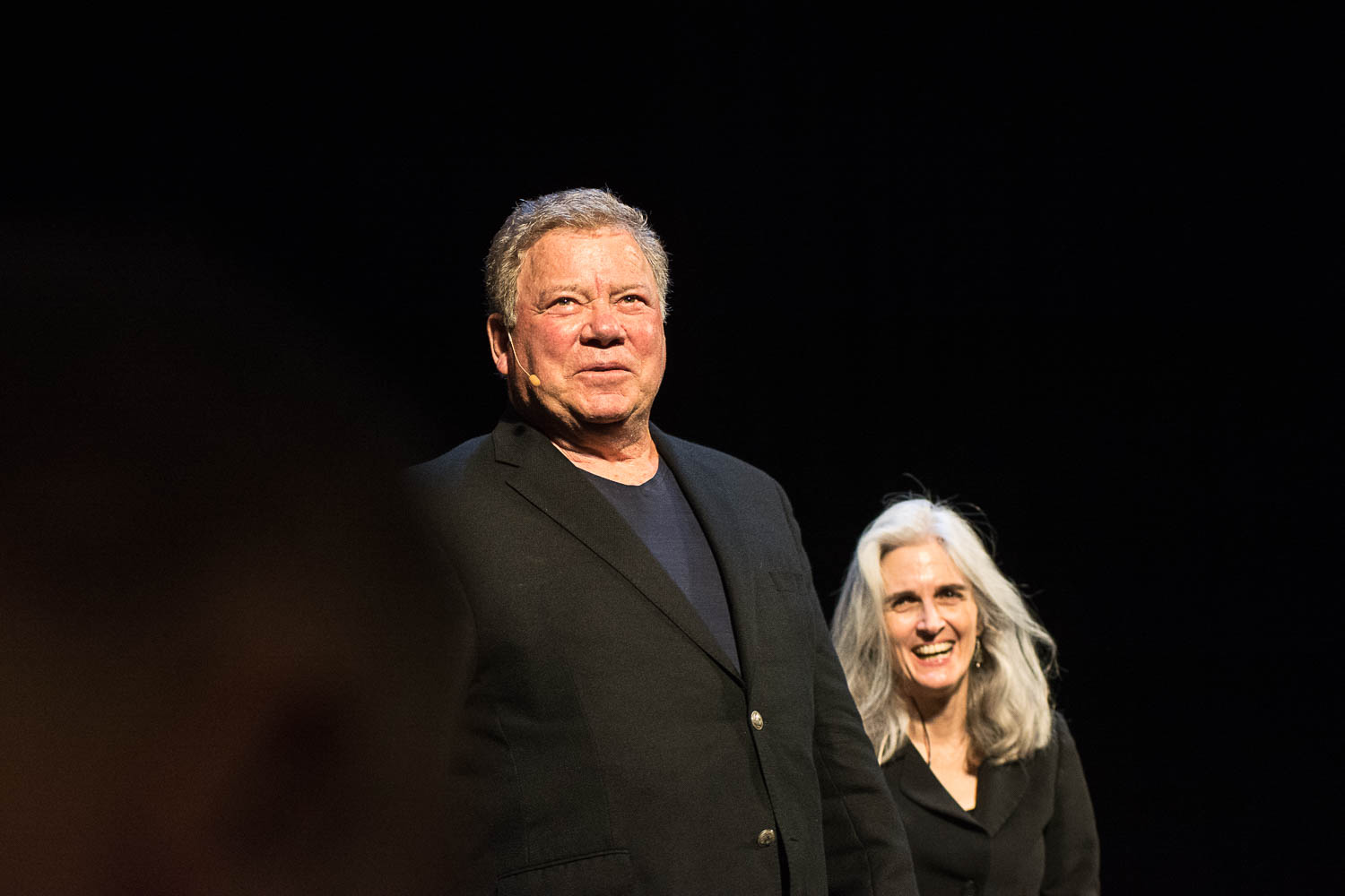 Amy Biancolli: Living the beam onstage with Shatner