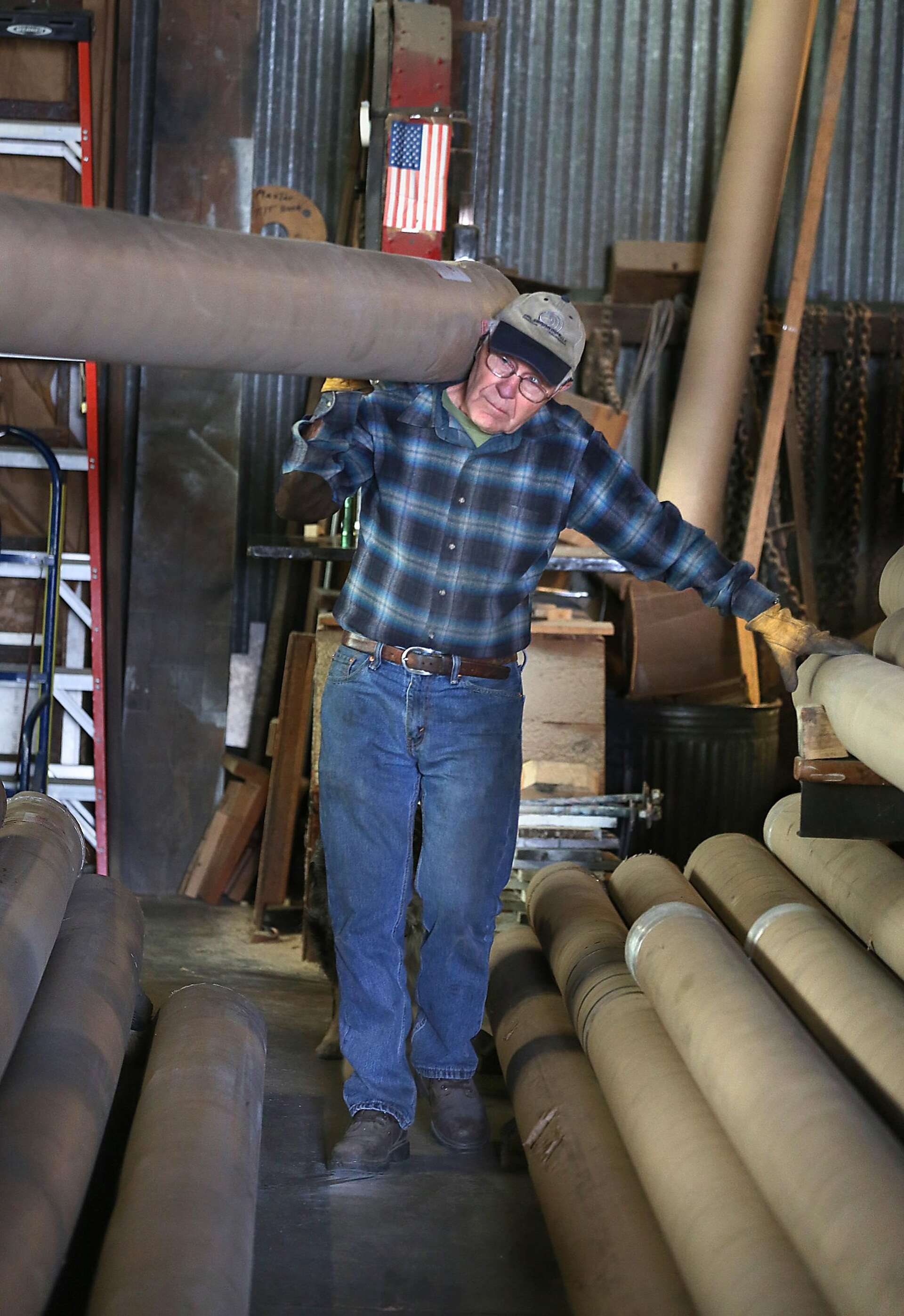 Flagpole firm withstands winds of change