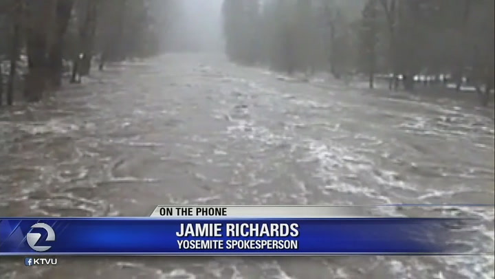 Yosemite flooding: Merced River rises 4 feet over flood stage