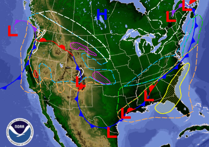 Cold front hitting Houston on Saturday