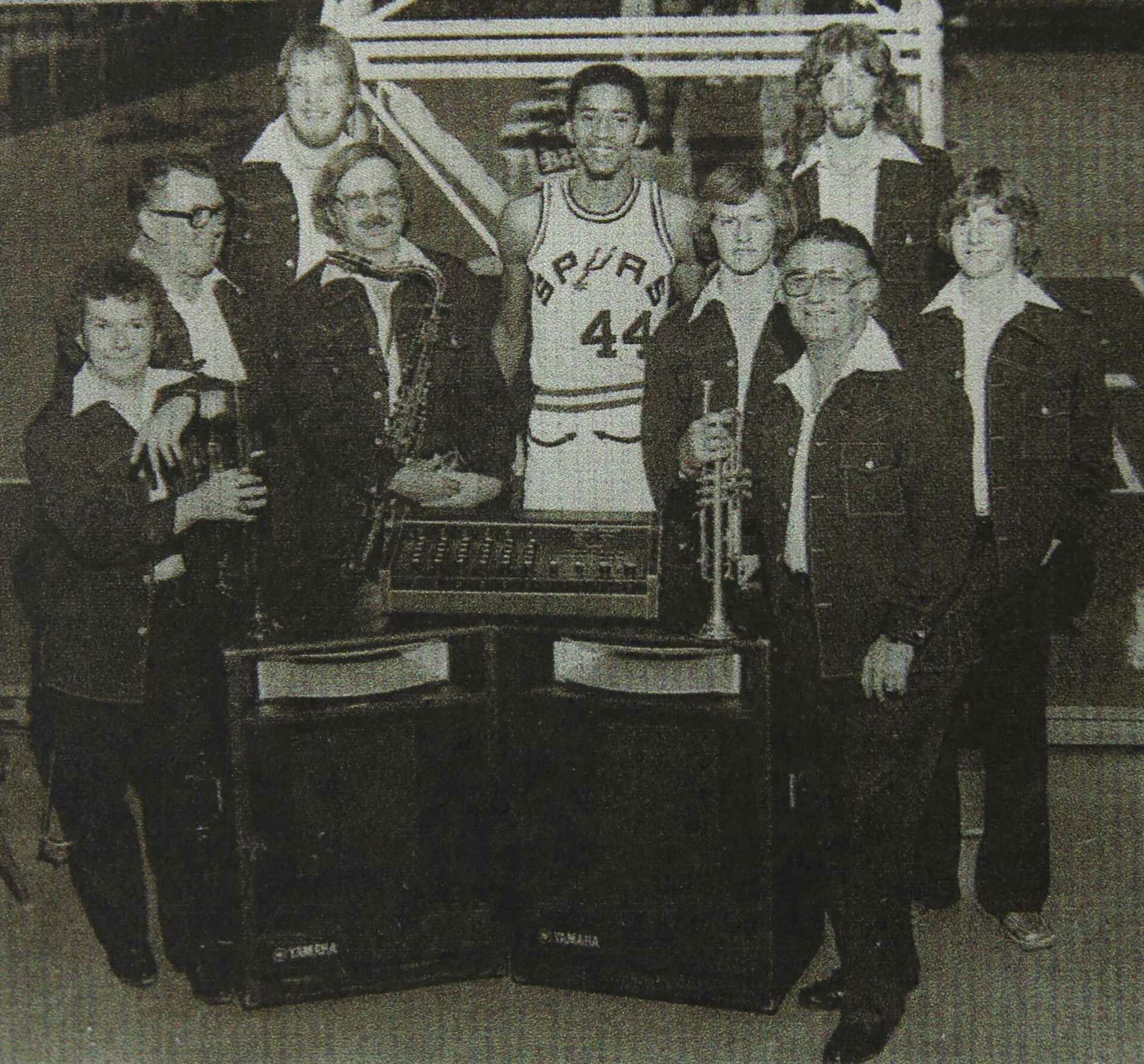 Al Sturchio helped make the Spurs' HemisFair Arena raucous