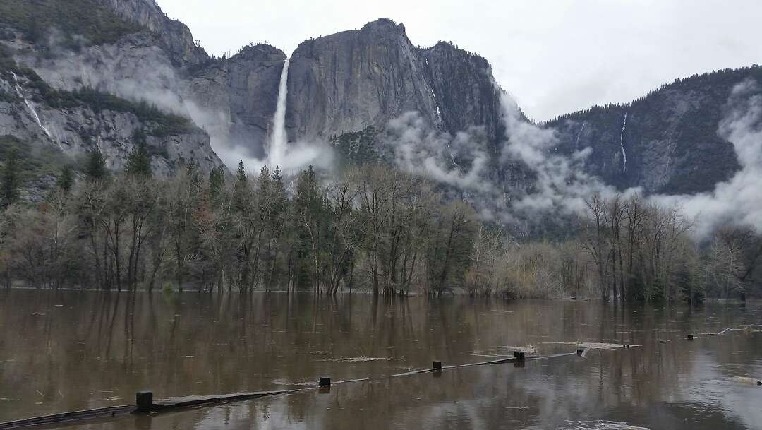 Yosemite flooding: Merced River rises 4 feet over flood stage