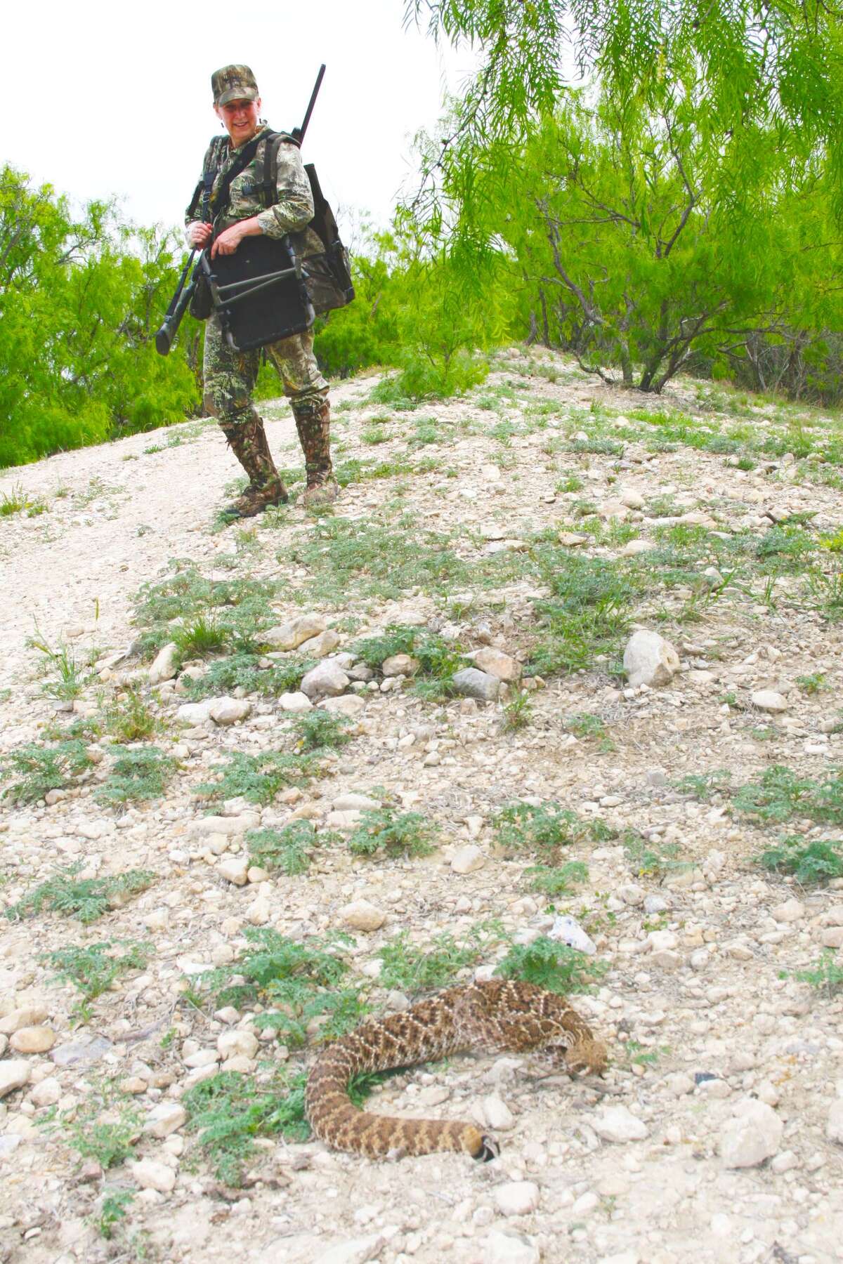 Rattlers and ticks part of spring turkey hunting