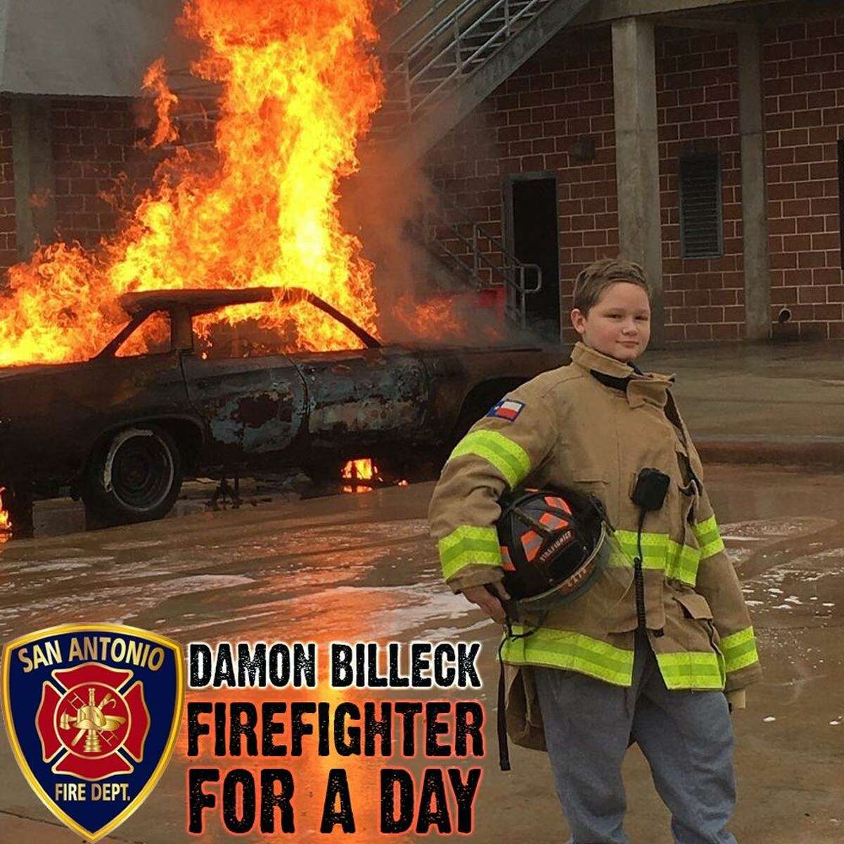 Inspired by Captain America, Damon E. Billeck fought cancer, helped others