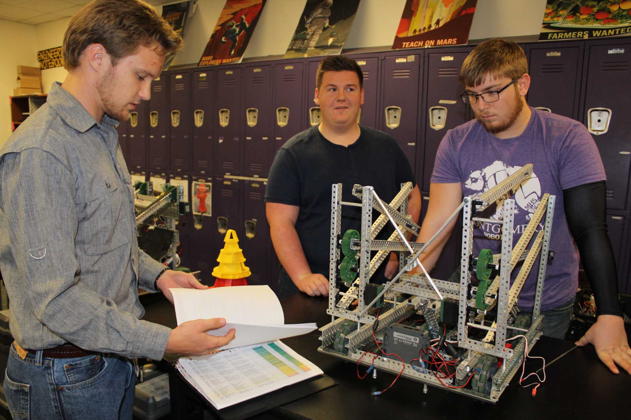 Montgomery seniors who built new robotics program bound for world ...