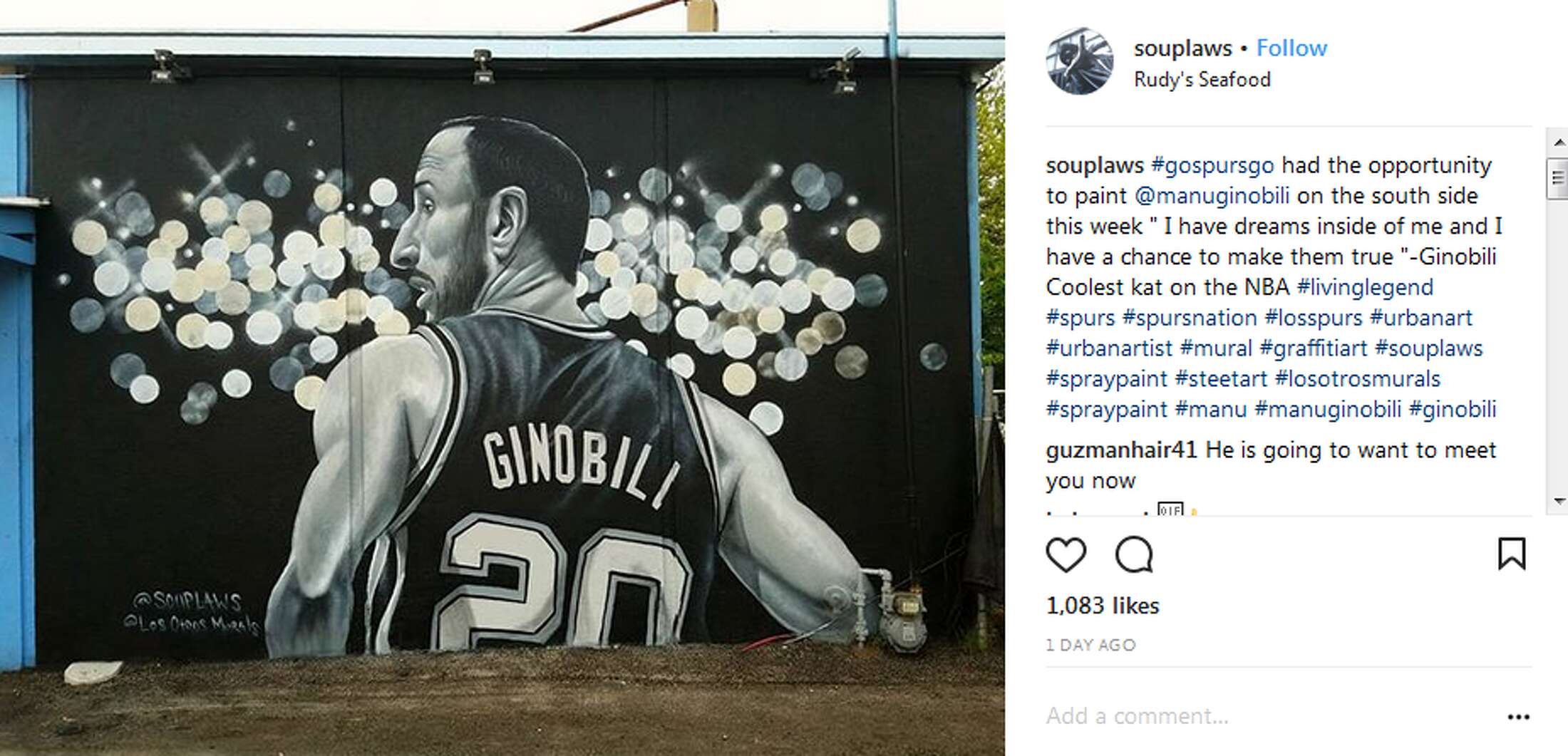 A tour of Spurs murals in San Antonio