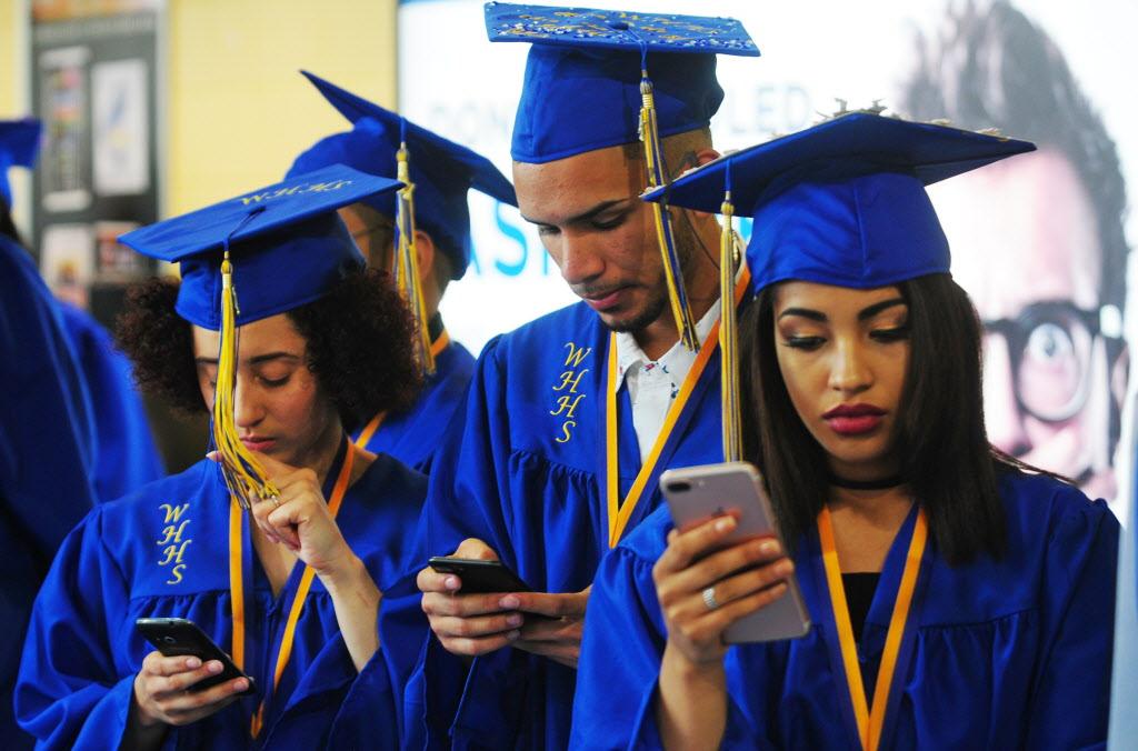 Harding High School graduation 2017