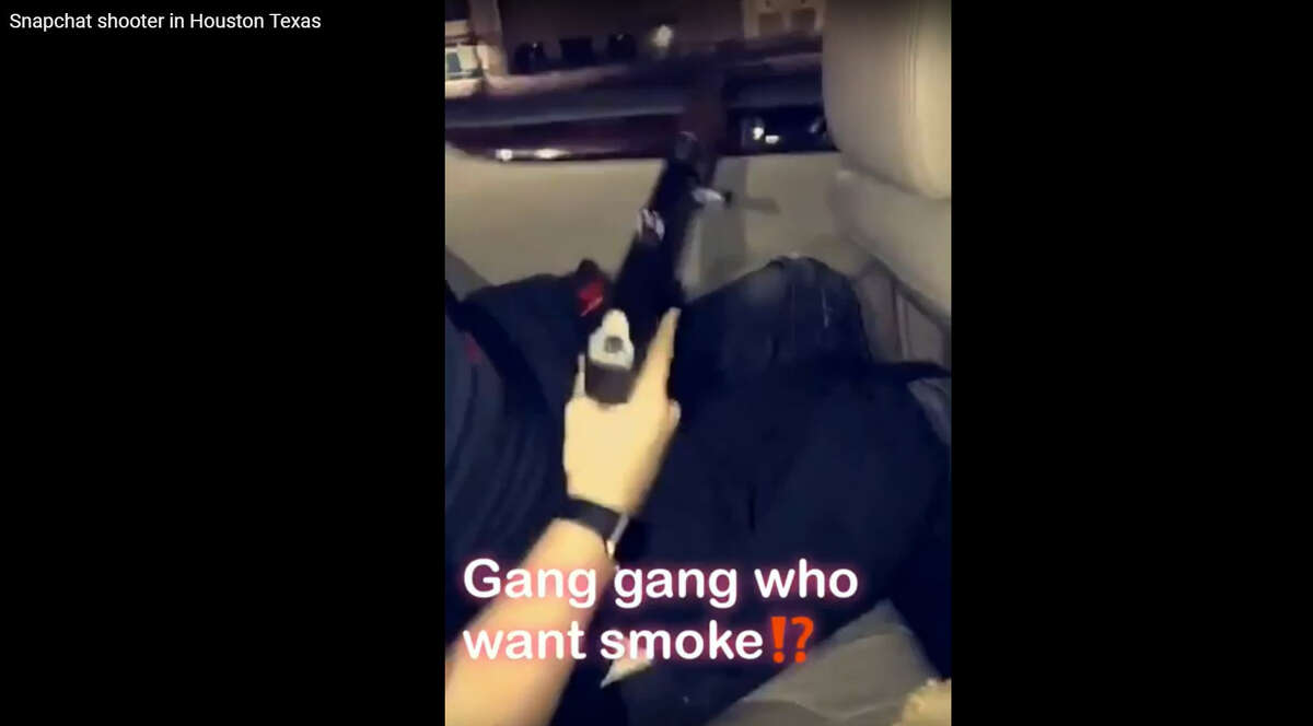 HPD: Snapchat video shows man shooting gun wildly from moving car