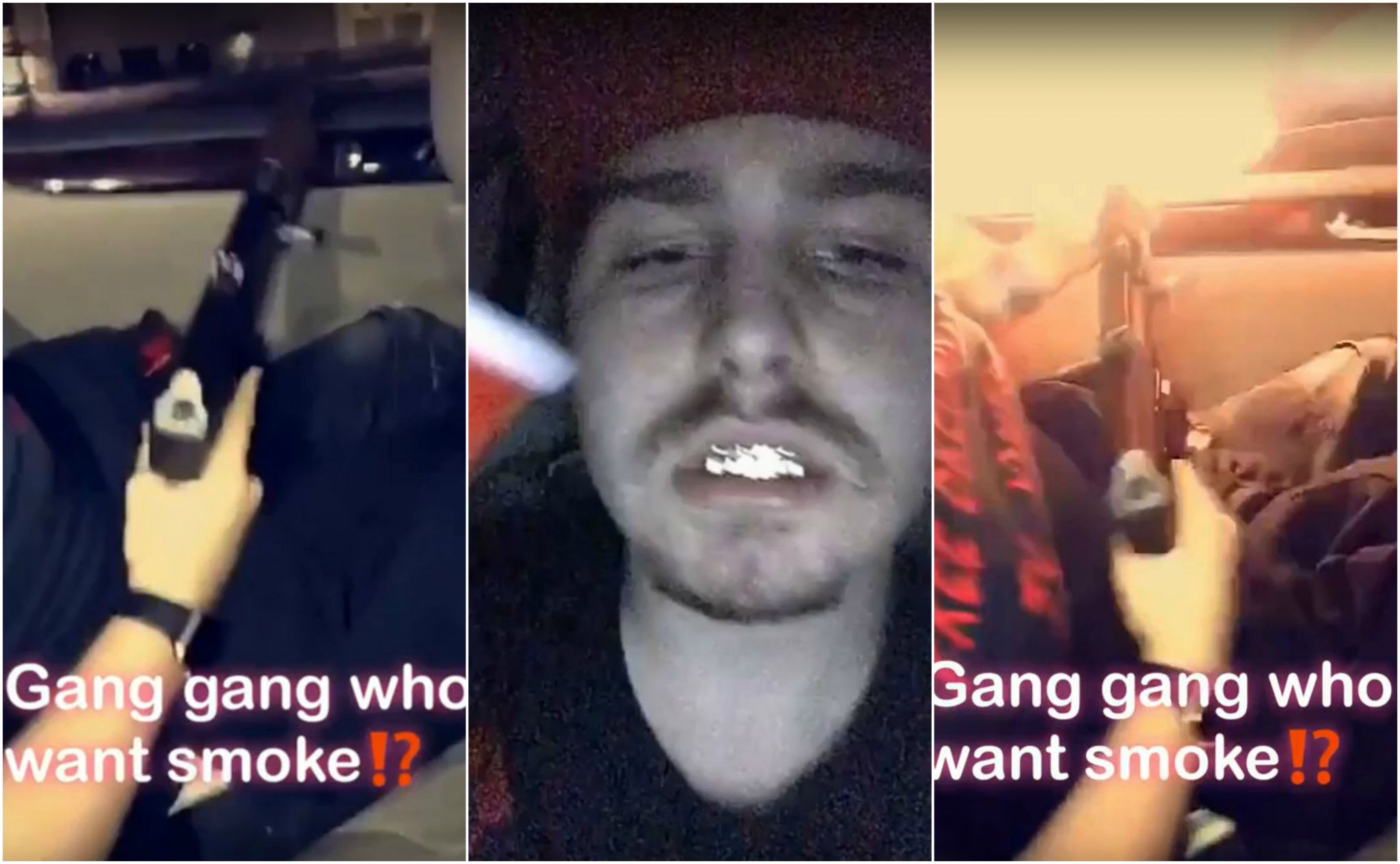 HPD: Snapchat video shows man shooting gun wildly from moving car