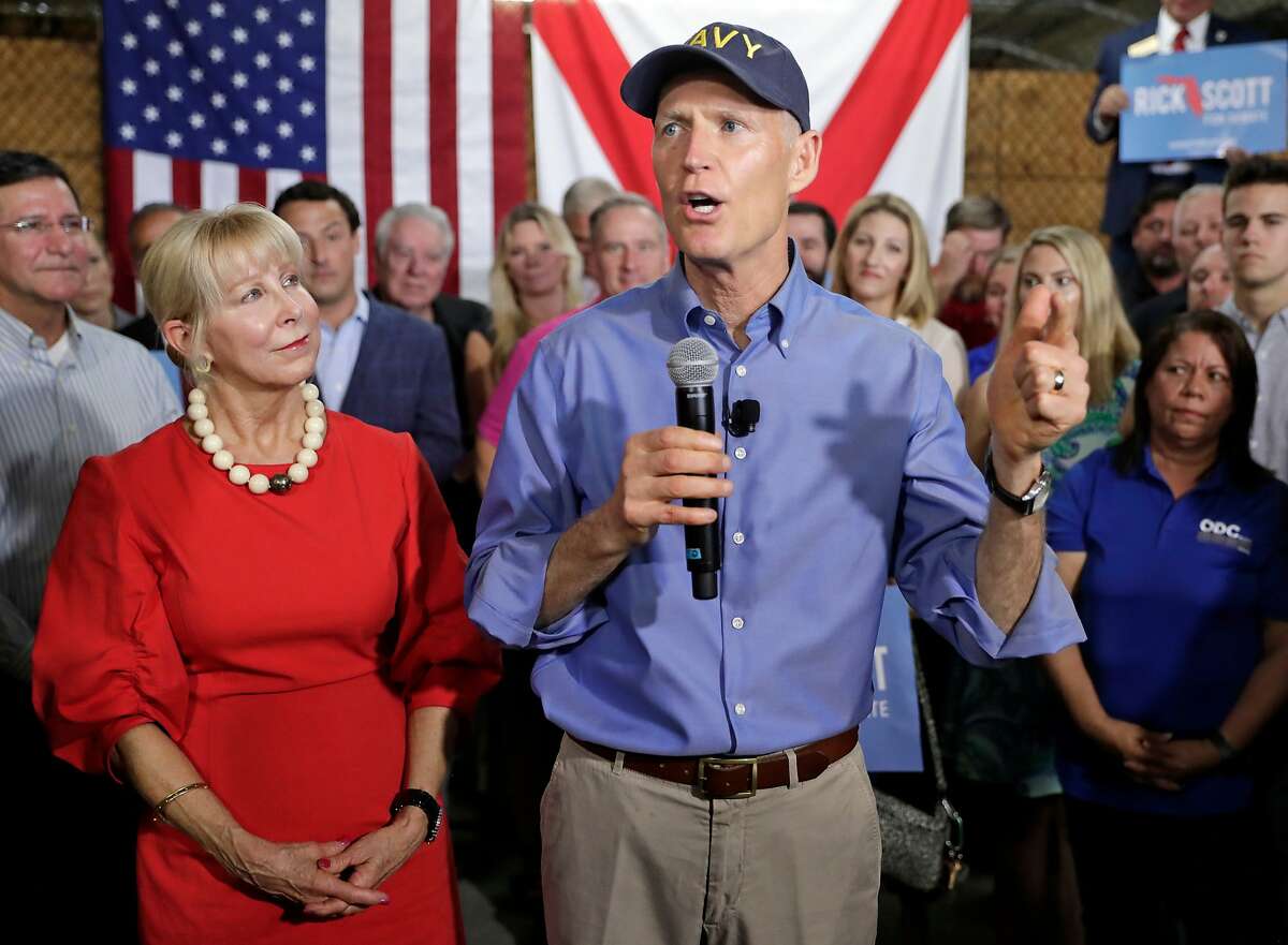 Florida governor enters race for U.S. Senate
