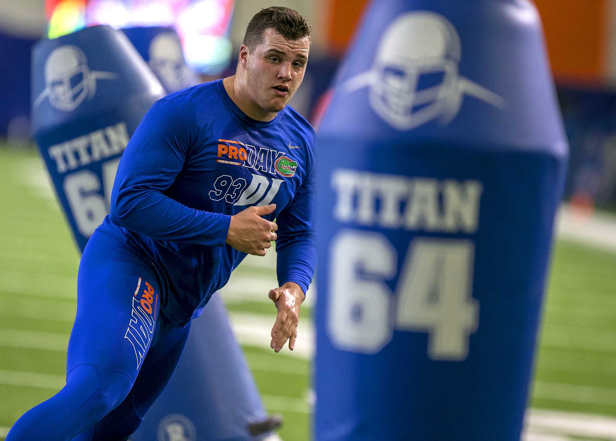 Coveted Florida DT Taven Bryan on NFL tour