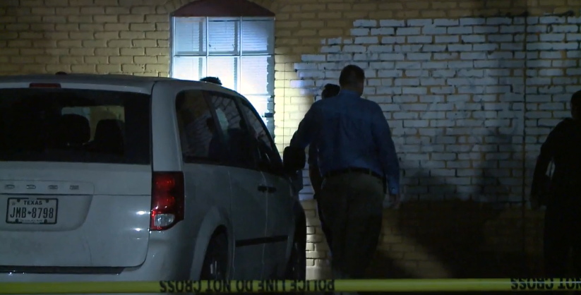 Woman shot through window while children asleep in room