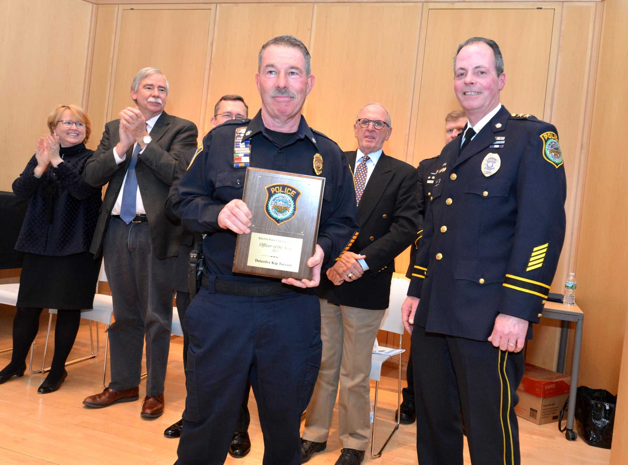 Wilton detective named Officer of the Year