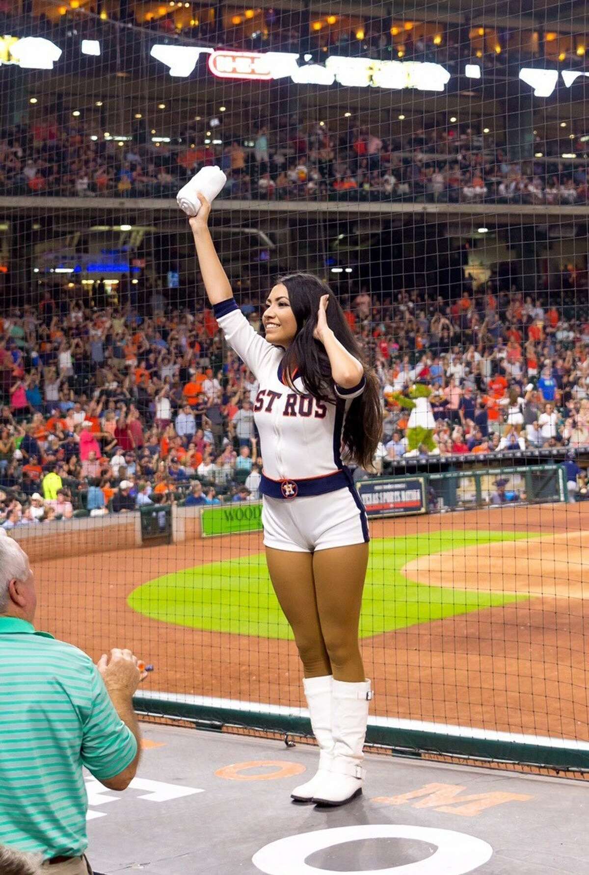 The Houston Astros' Shooting Stars squad members who have been on the ...