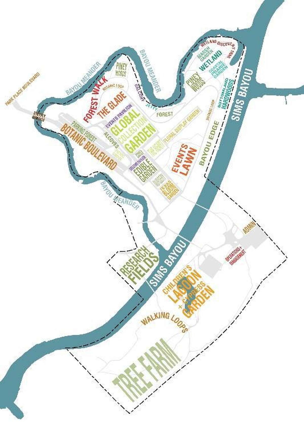 Houston Botanic Garden takes root with a tree farm