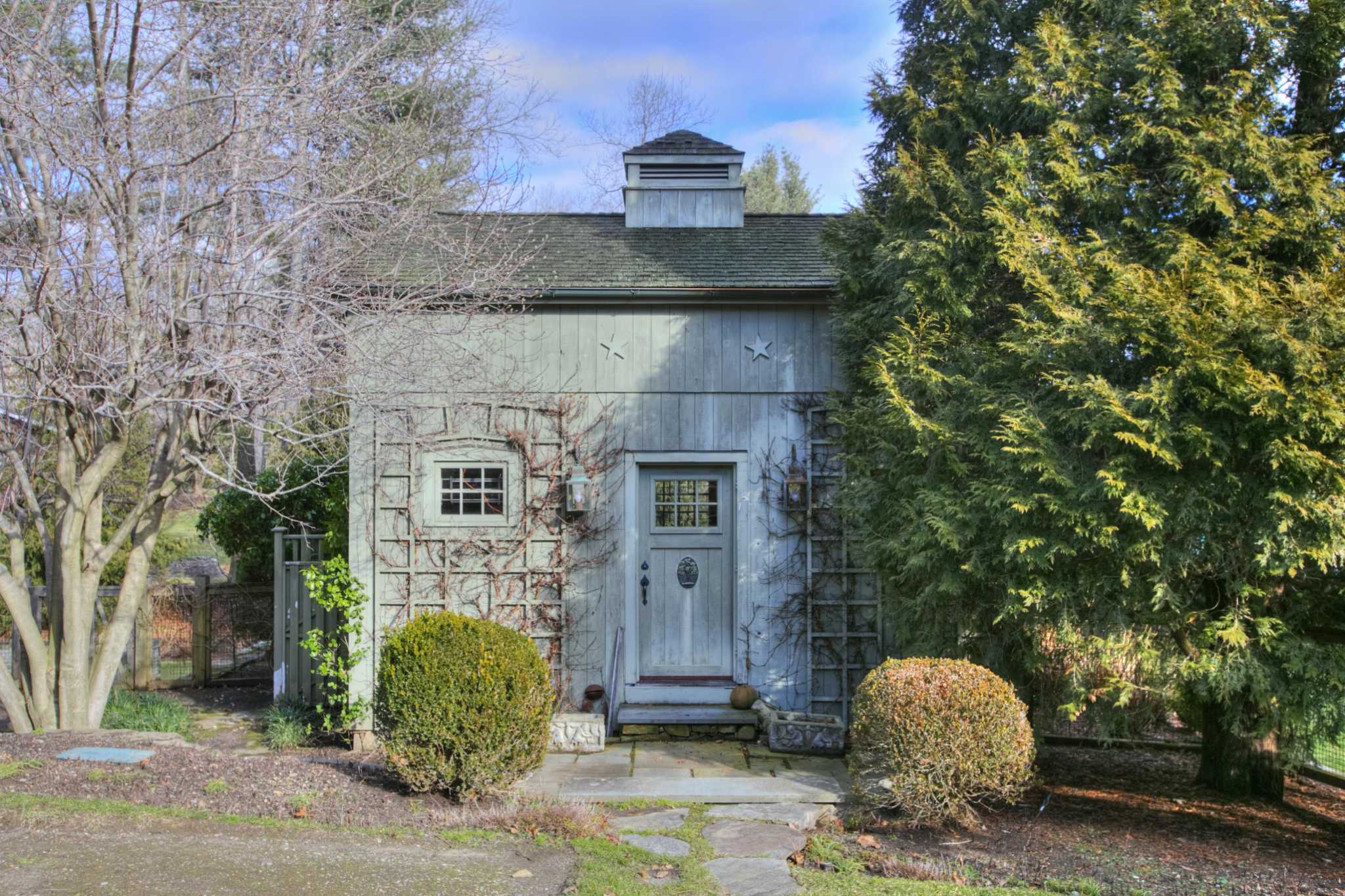 Historic barns part of Westport 1920s colonial
