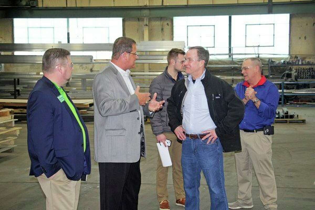 Schuette's campaign trail stops in Bad Axe