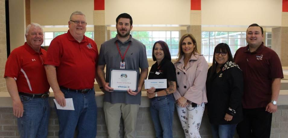 Currie named CISD top teacher