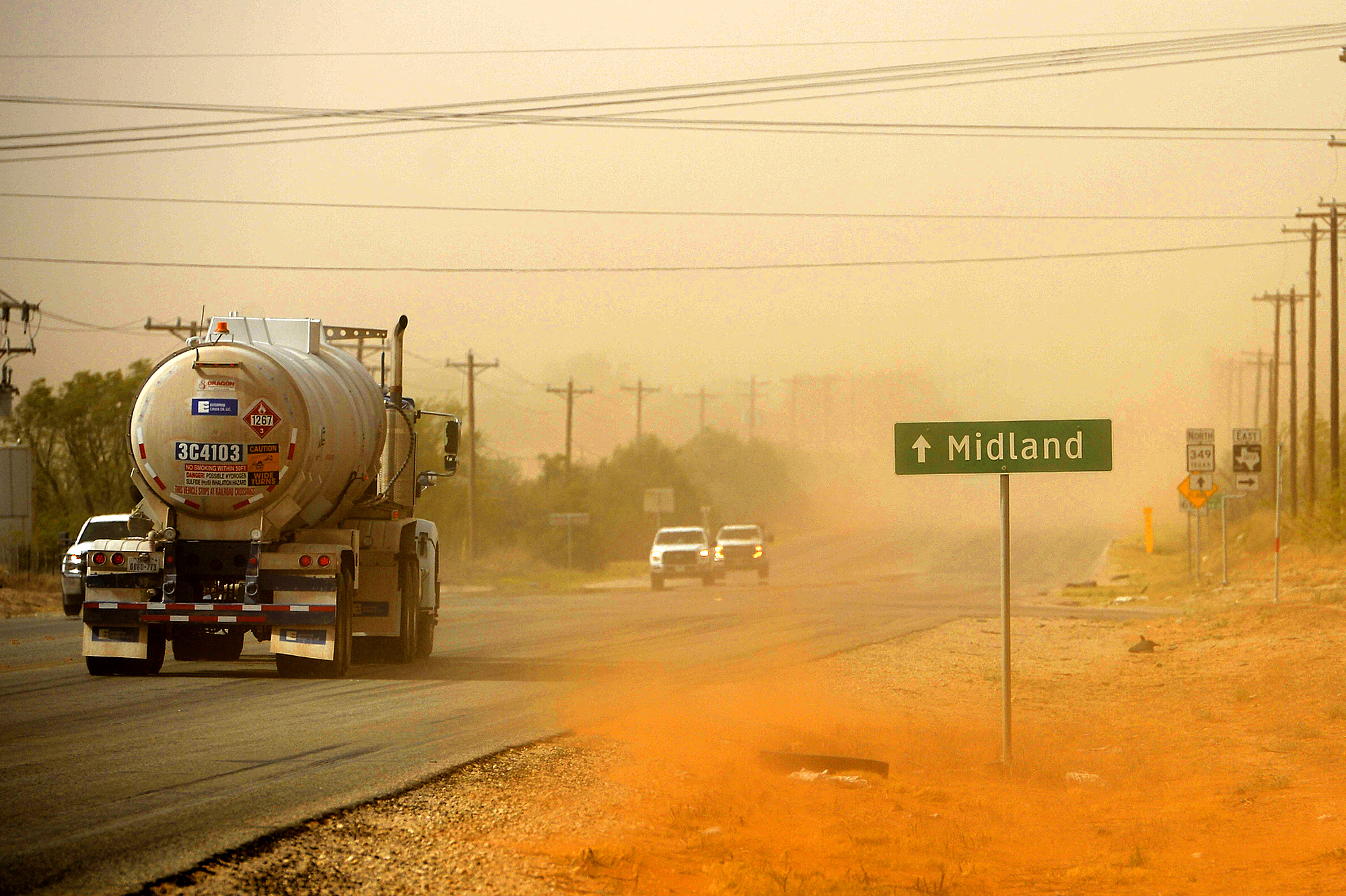 NWS reports October wind speed record in Midland