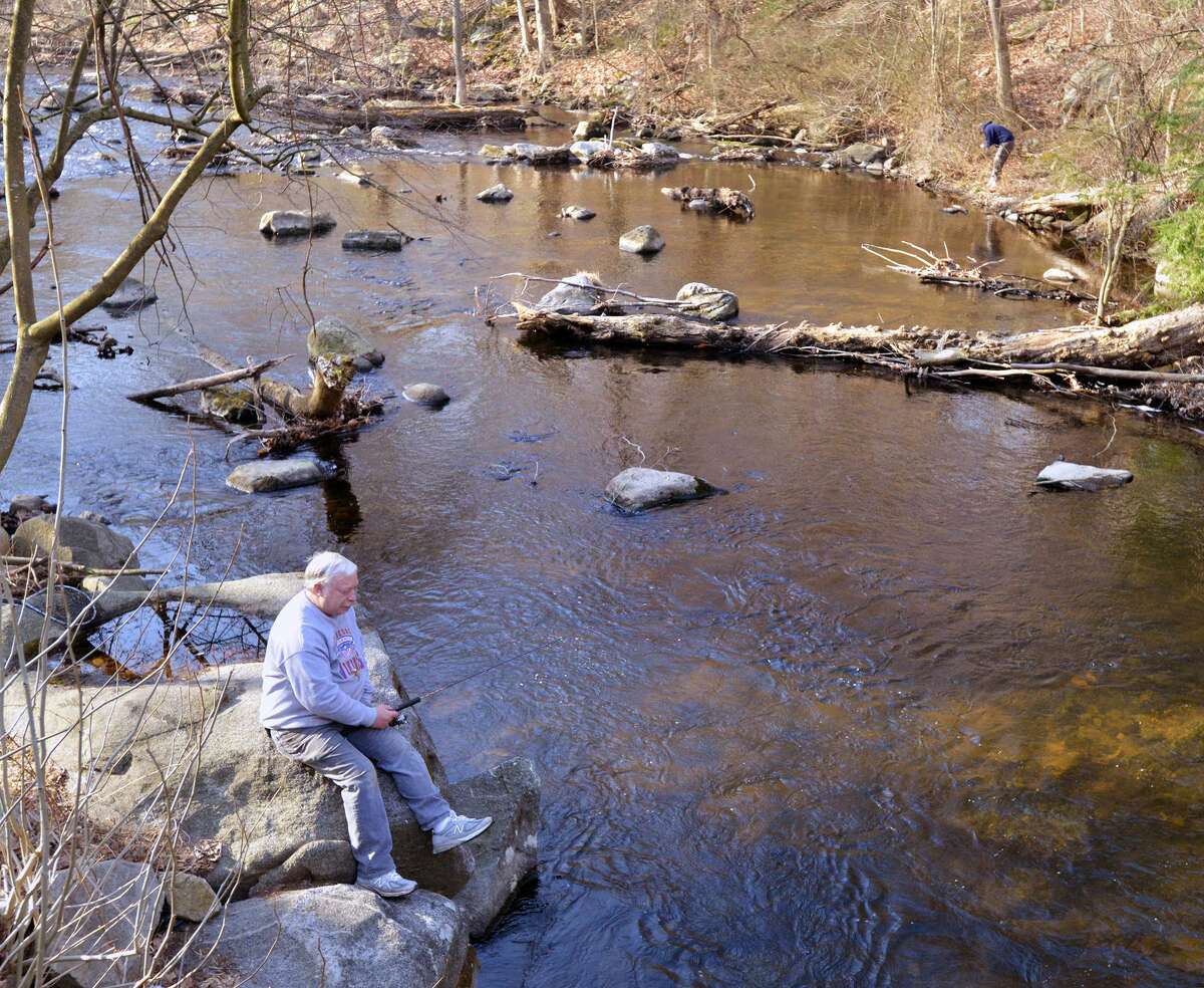 Fishing Season Opens on the Mianus River