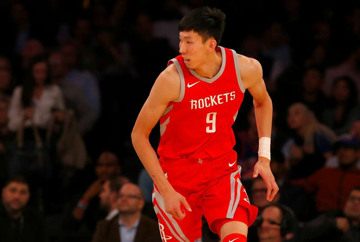Rockets waive center Zhou Qi