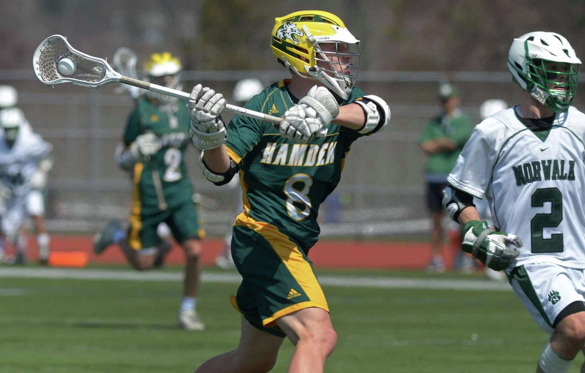 Boys lacrosse: Norwalk rolls past Hamden