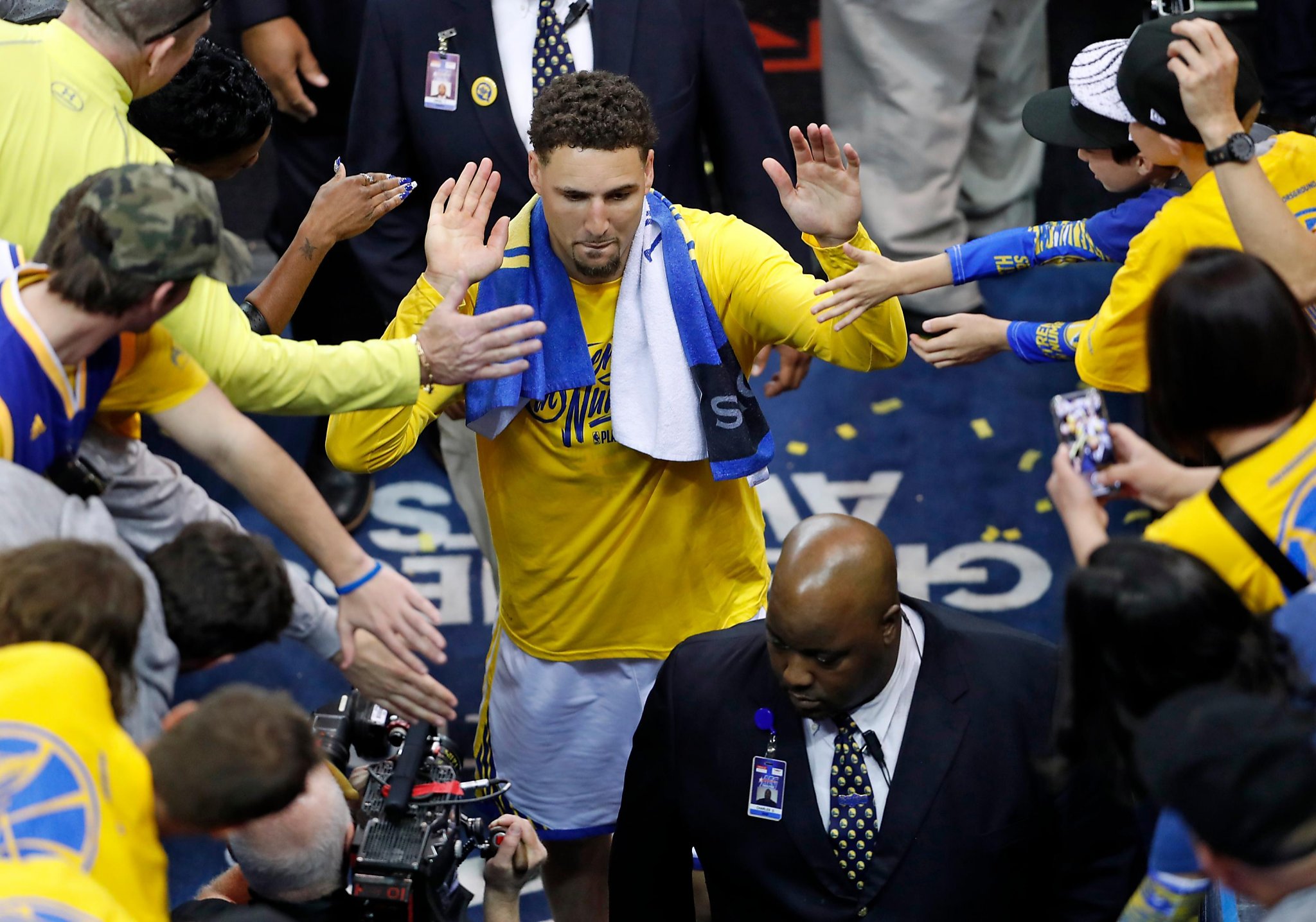 Klay Thompson’s range makes him asset for Warriors