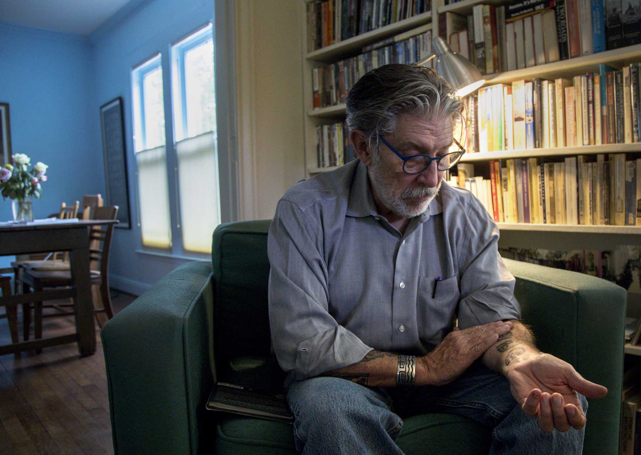 Houston ‘war poet’ David Brown pens survival verse