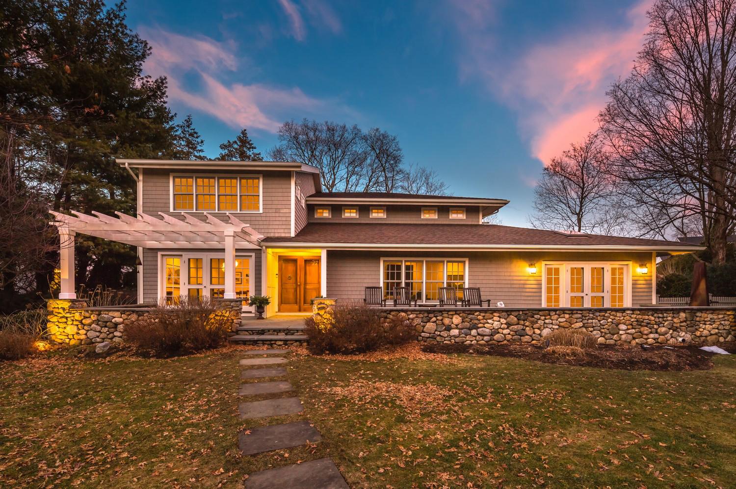 On the Market / Craftsman style Colonial is beach living at its best