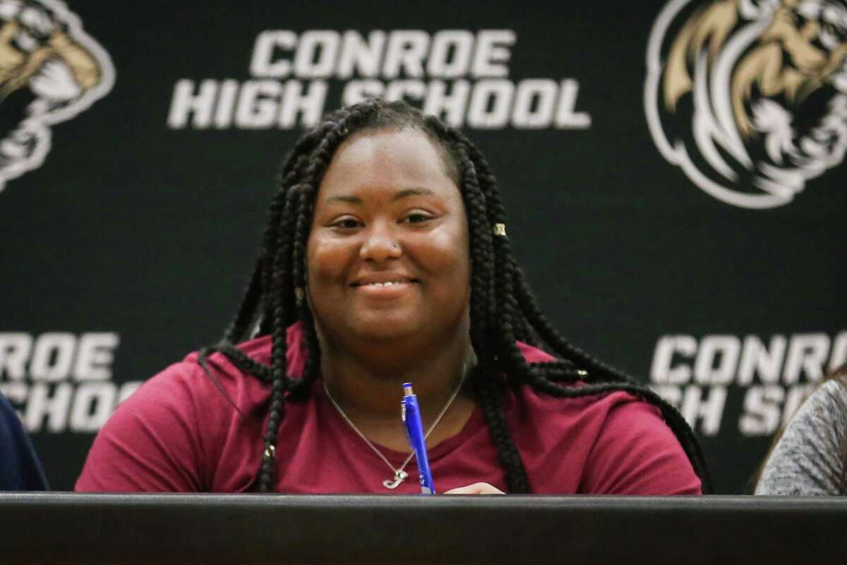 ATHLETICS: Girls track team leads celebratory Signing Day at Conroe High