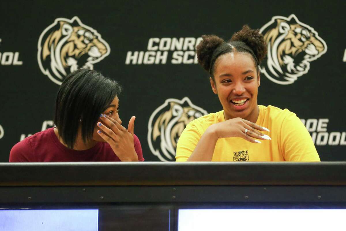 ATHLETICS: Girls track team leads celebratory Signing Day at Conroe High