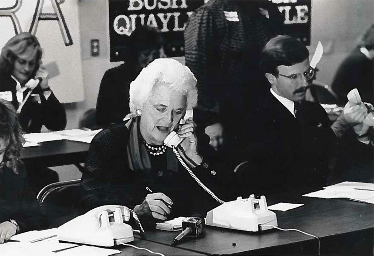 Barbara Bush, 92, dies; met future president in Greenwich