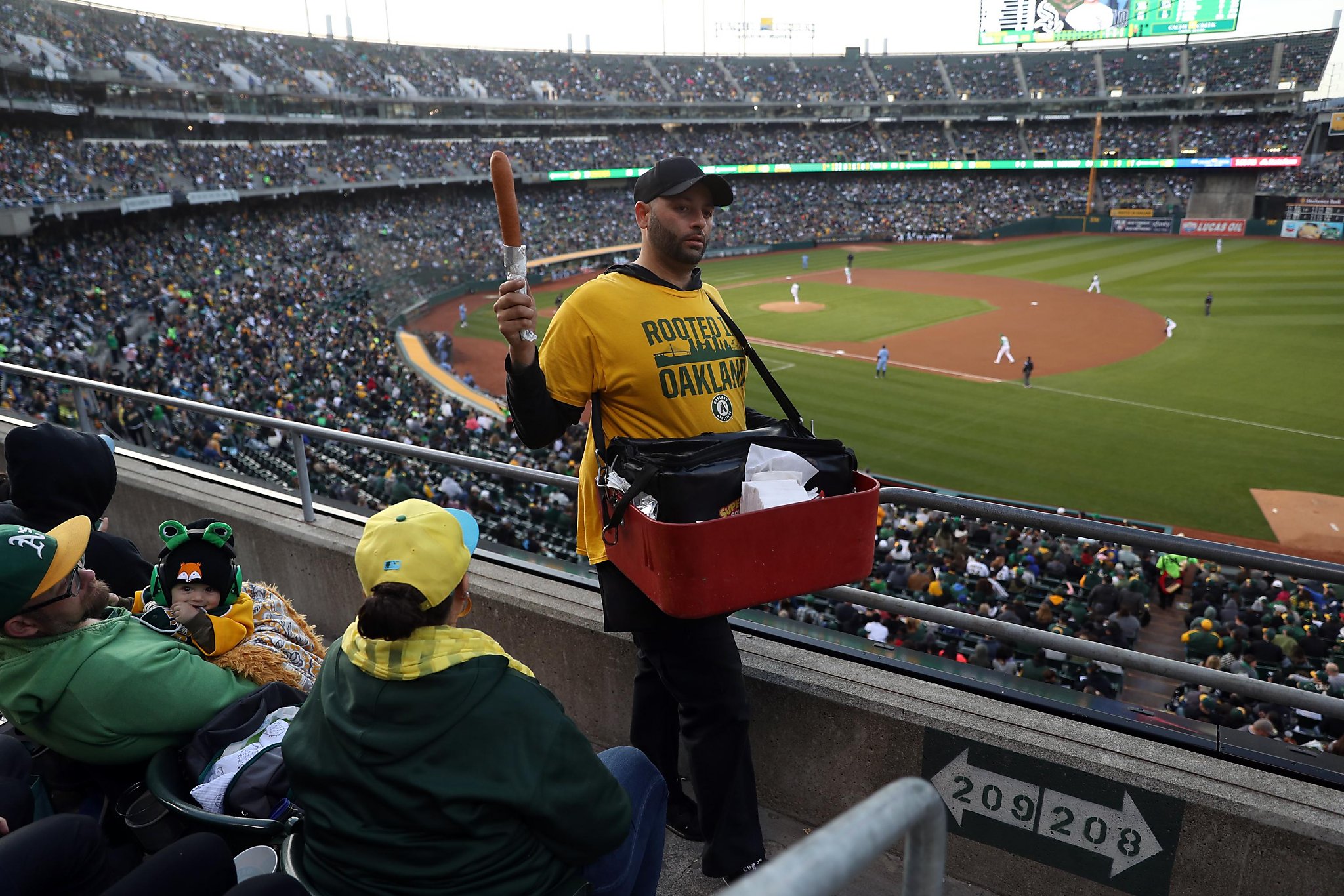 A’s concession workers, vendors eligible for coronavirus relief fund