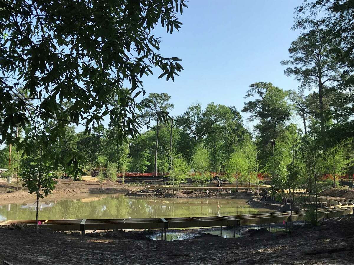 A walk through Houston Arboretum & Nature Center shows work in progress