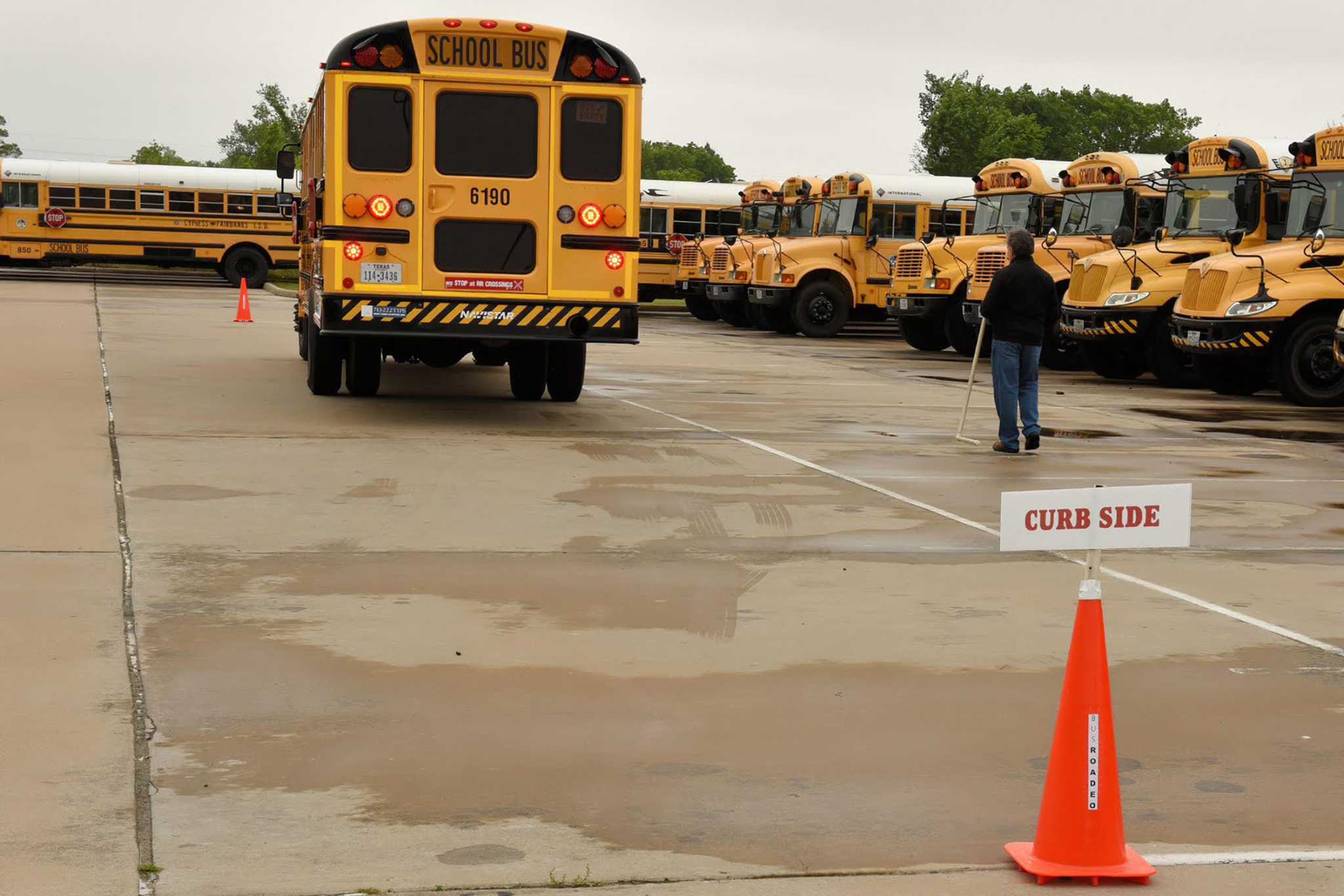 Cy-Fair ISD drivers win awards in bus safety training