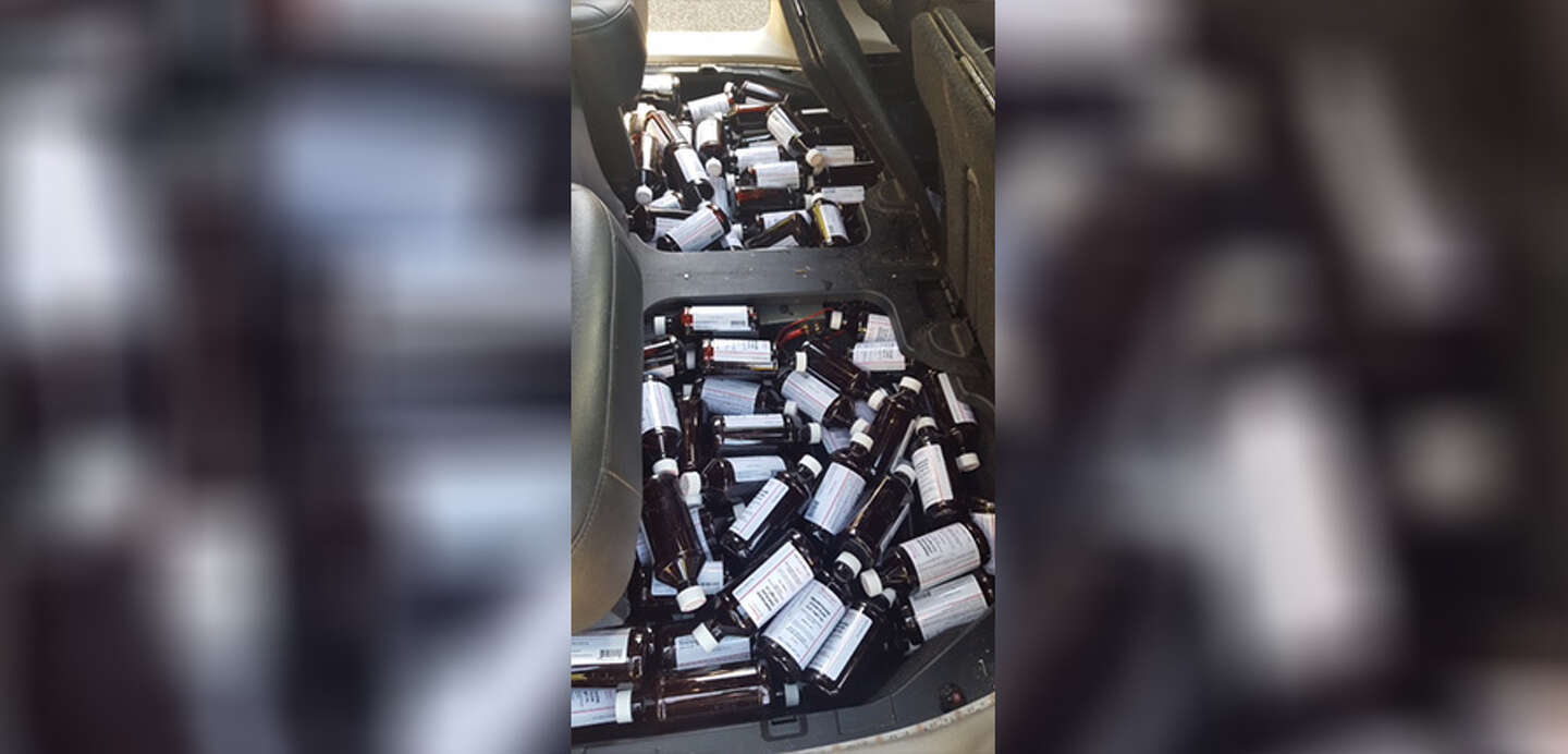 Houston man found with 252 bottles of ‘Purple Drank’ ingredient ...