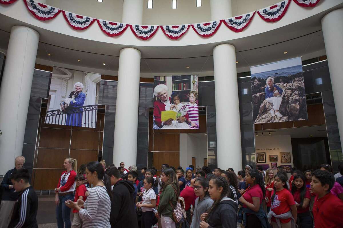 Barbara Bush recalled as ‘ambassador for Houston’s friendliness’