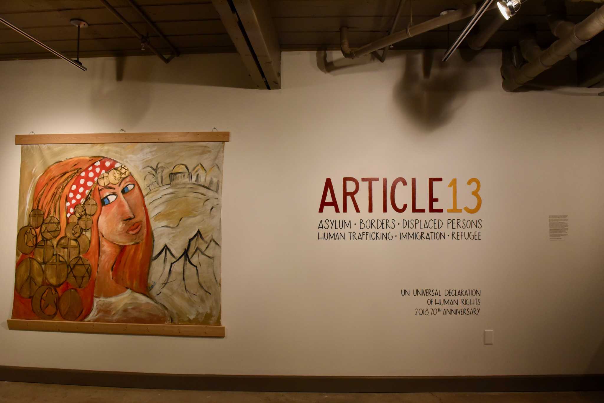 Troy art gallery features new installation on immigration
