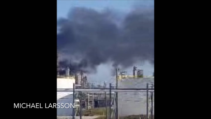 Four people treated for injuries after explosion at Valero refinery in ...