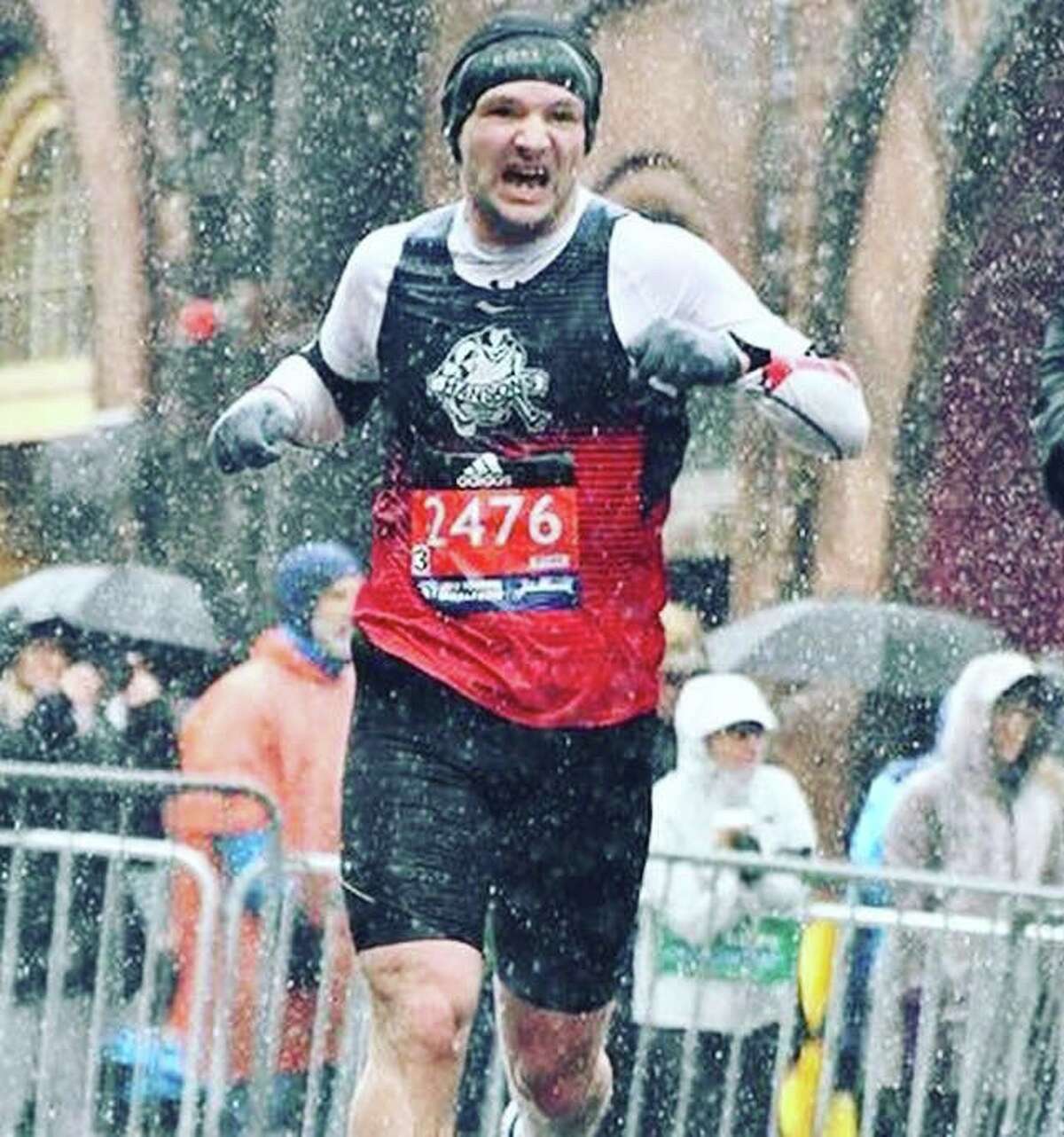 Bad Axe’s Nick Rochefort completes Boston Marathon for fourth time