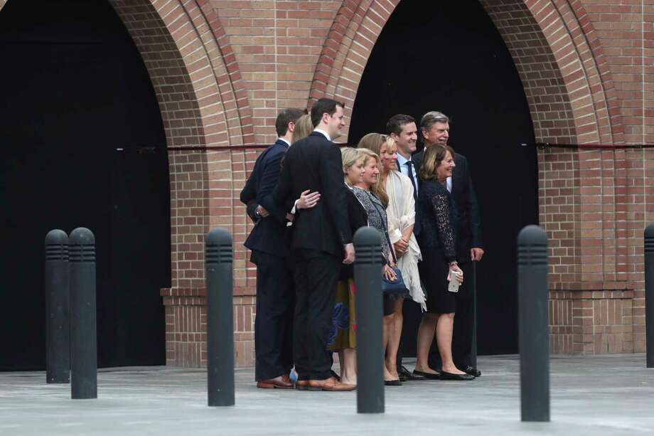 Photos from Barbara Bush's funeral show past presidents, first lady ...