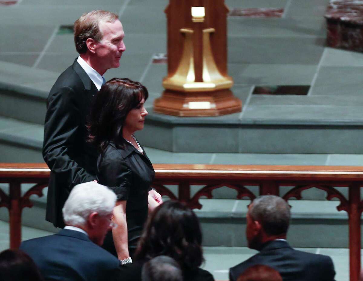 Barbara Bush's life celebrated at emotional funeral attended by 4 ...