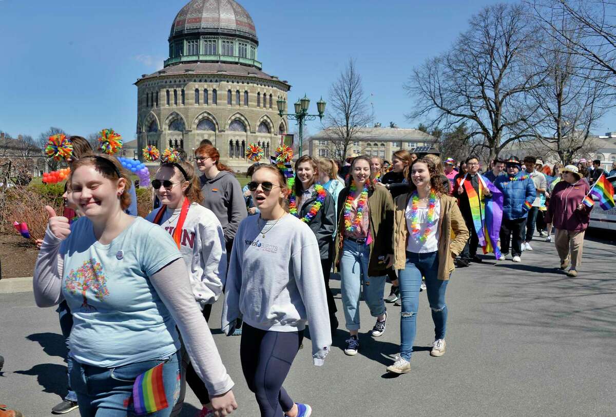 Community unity shows at Union PRIDE walk
