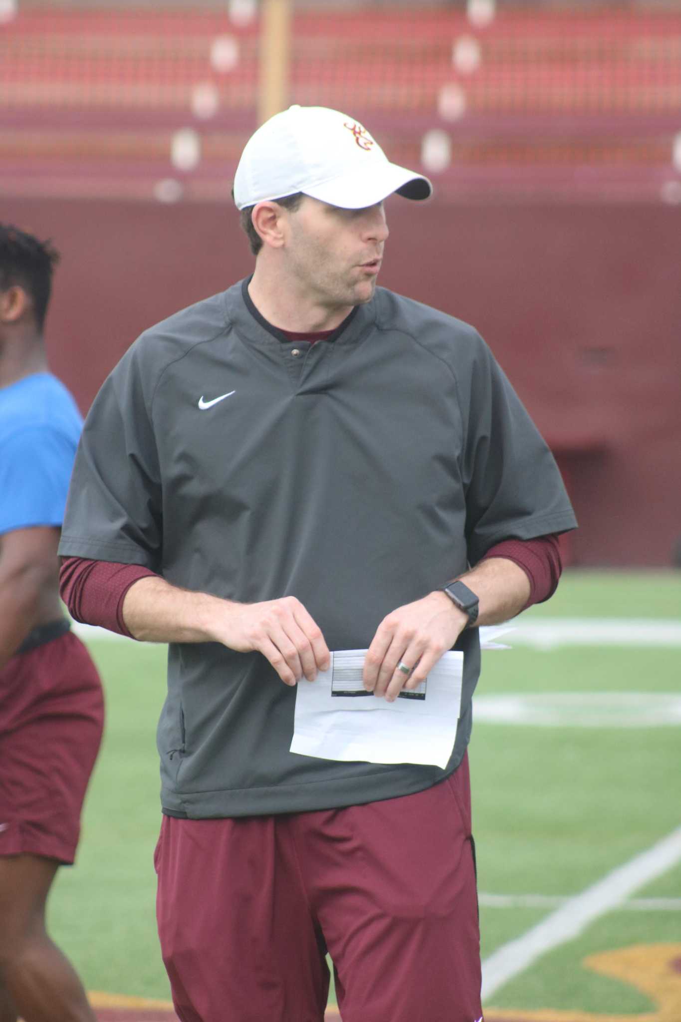Flynn ready to tackle his first spring football practice